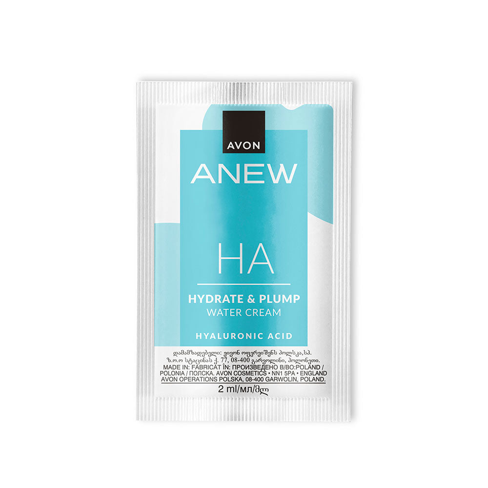 Anew HA Hydrate & Plump Water Cream Sachet 2ml · AVON Malta