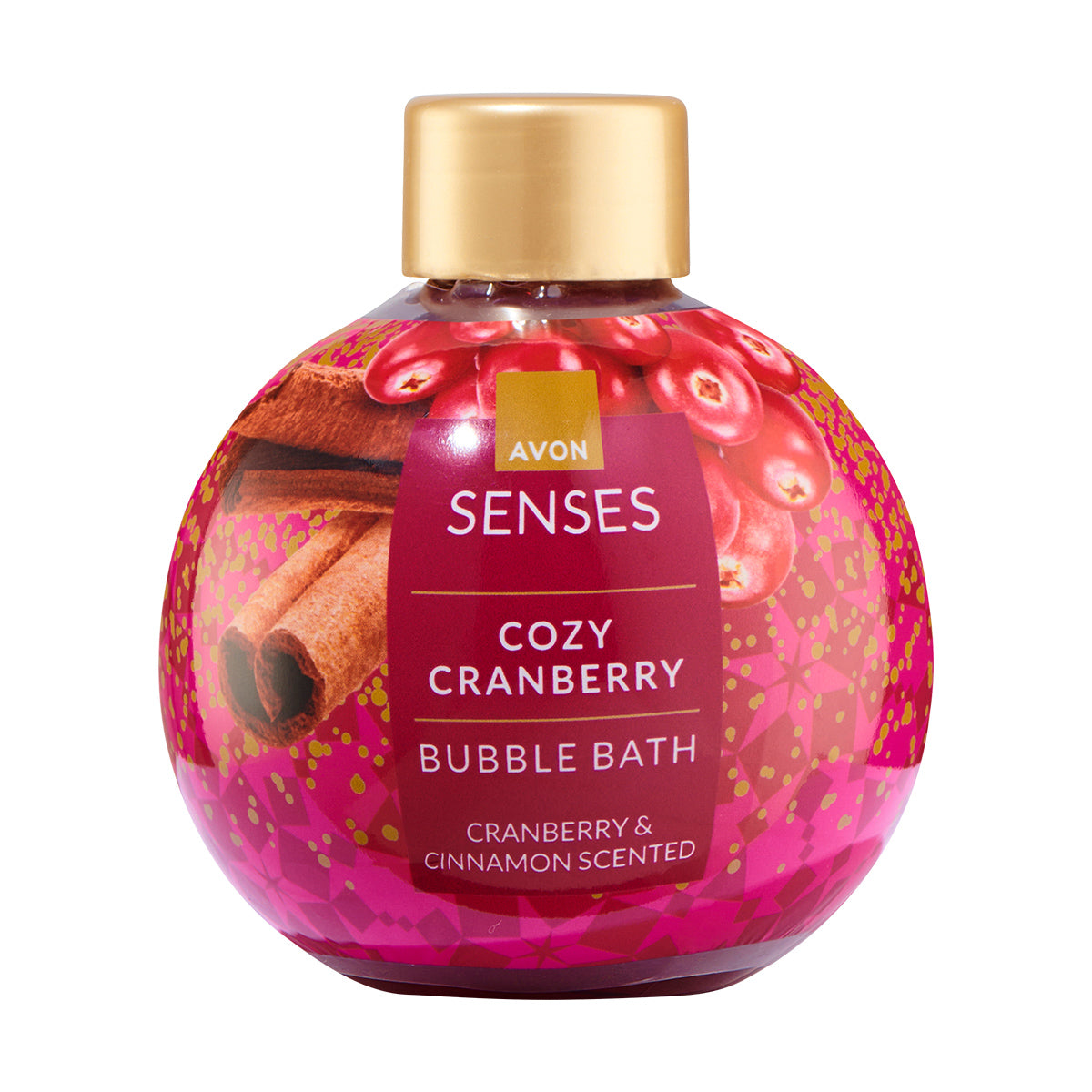 Senses Cozy Cranberry Bubble Bath 250ml · AVON Malta