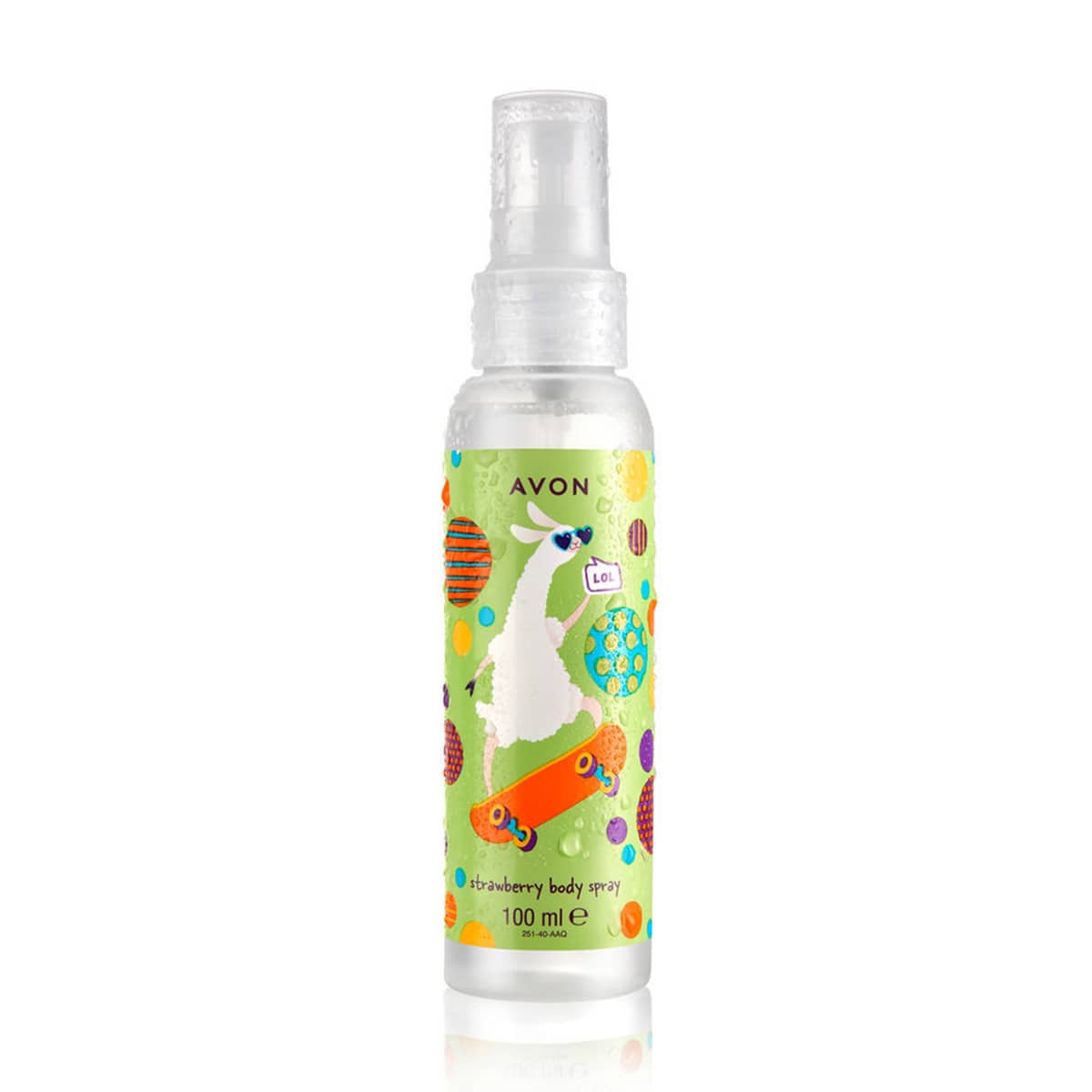 Llama Strawberry Body Spray · AVON Malta